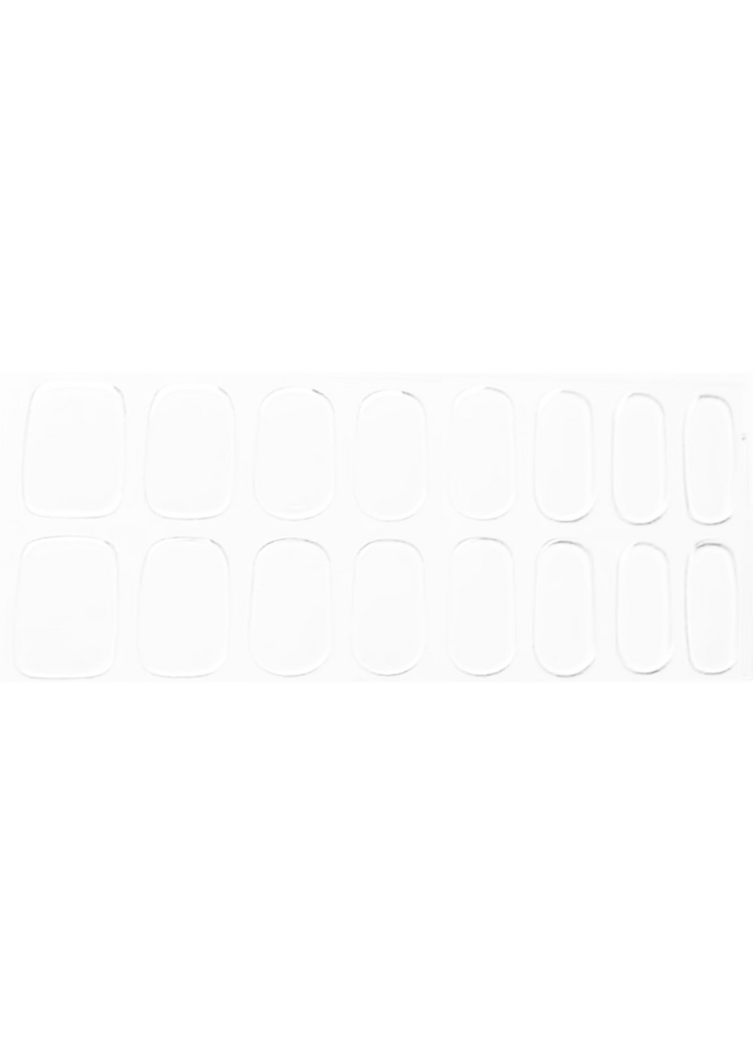 'Clear (STOP NAIL BITING)' Gel Nail Stickers – Pinx Nails